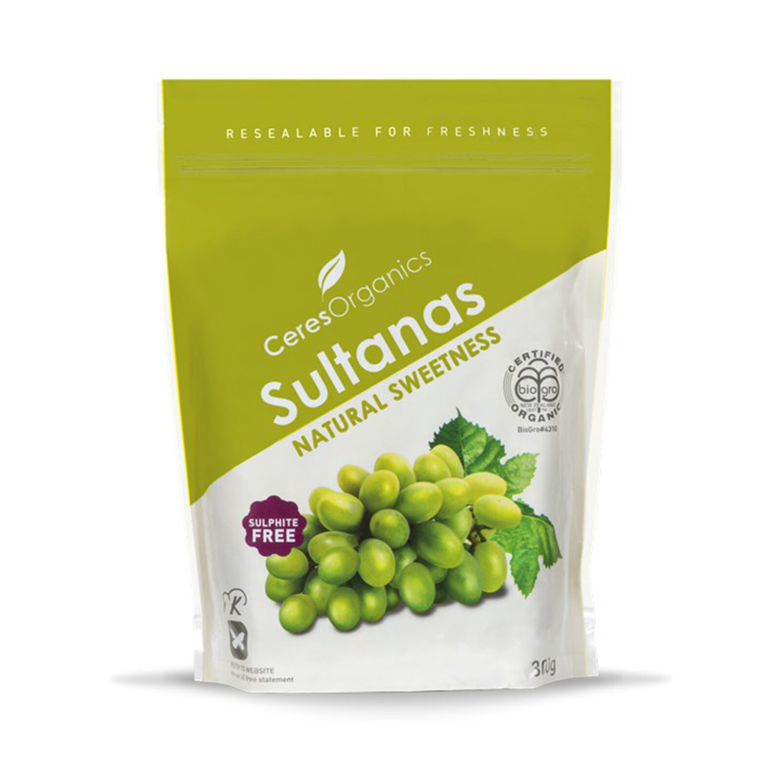 Ceres Organic Sultanas | Buy Shop All Online | Little Valley Distribution