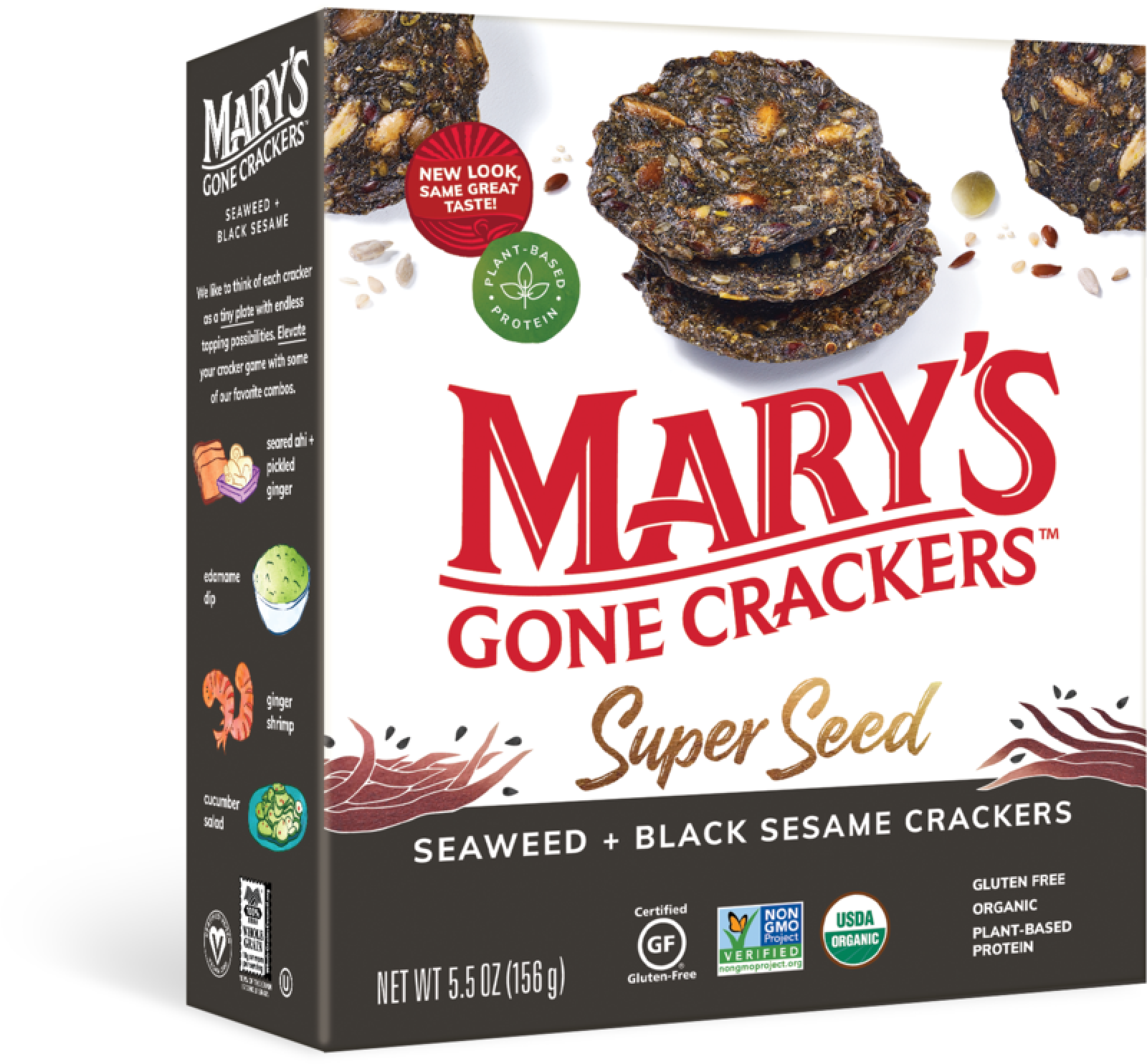Super Seed - Seaweed Sesame Crackers | Buy Shop All Online | Little ...